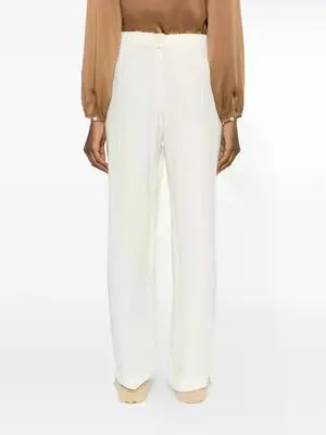 Fabiana Filippi Elasticated Waistband Trousers - Neutrals