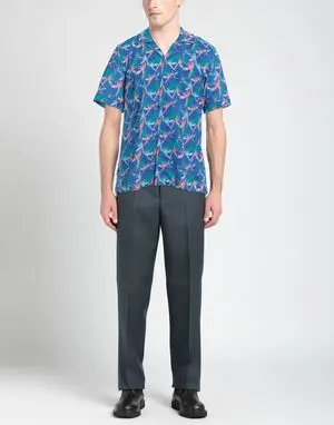 Vilebrequin Shirt Size Cotton, Linen - Blue