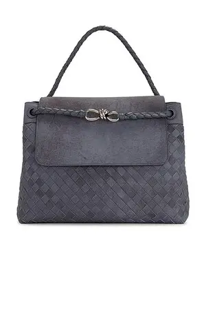 Bottega Veneta Borsa Intrecciato 15 Melange Denim Sue Ave - Cloudy Indgram