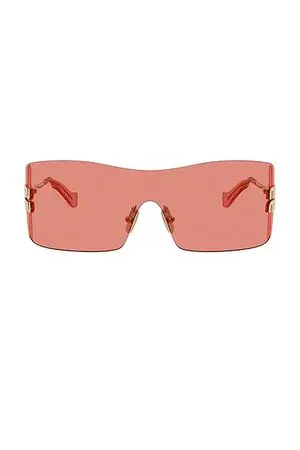 Miu Miu Rectangular Sunglasses - Pink