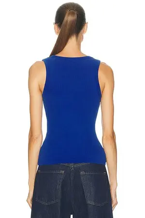 AGOLDE Poppy Tank Top - Cobalt