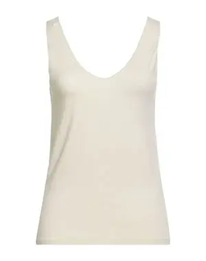 Majestic Filatures Viscose And Elastane Tank Top - Cream
