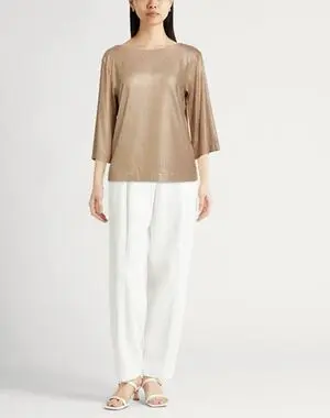 Majestic Filatures Metallic Jersey T-shirt - Gold
