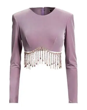 Elisabetta Franchi Chenille Crop Top