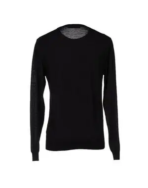 DANIELE ALESSANDRINI Wool Sweater - Black