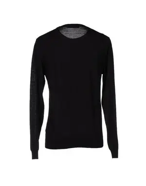 DANIELE ALESSANDRINI Wool Sweater - Black