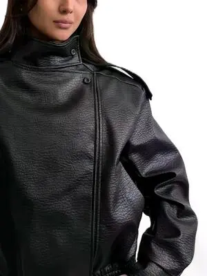 VICOLO High-neck Epaulette Jacket