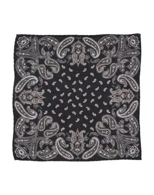 Brunello Cucinelli Silk Pocket Square - Blue