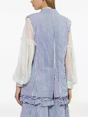Comme Des Garçons Striped Waistcoat