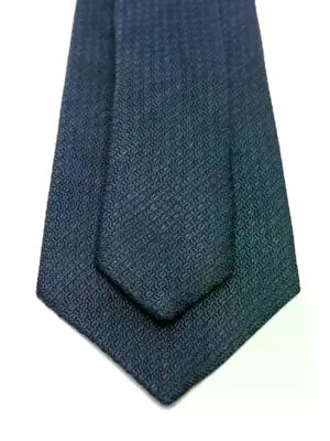 Canali Textured Tie - Blue