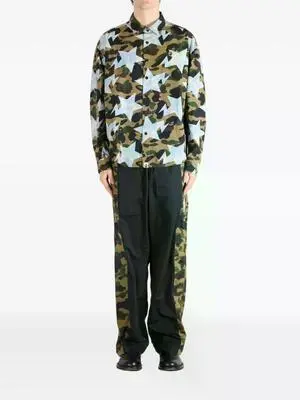 A BATHING APE Sta Camouflage-print Shirt