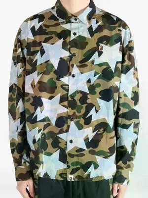 A BATHING APE Sta Camouflage-print Shirt