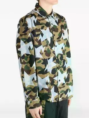 A BATHING APE Sta Camouflage-print Shirt
