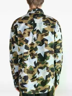 A BATHING APE Sta Camouflage-print Shirt