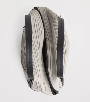 Issey Miyake Bias Pleats Top Handle Bag - Grey