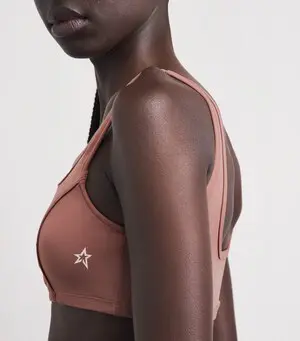 Perfect Moment Logo Bra Top - Pink