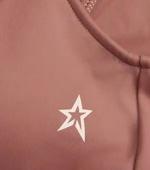 Perfect Moment Logo Bra Top - Pink