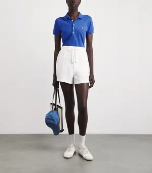 Polo Ralph Lauren Cotton Slim Polo Shirt - Blue