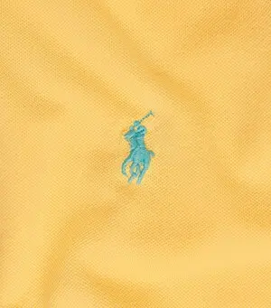 Polo Ralph Lauren Cotton Slim Polo Shirt - Yellow