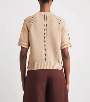 ME+EM Organic Cotton Knit Top - Grey