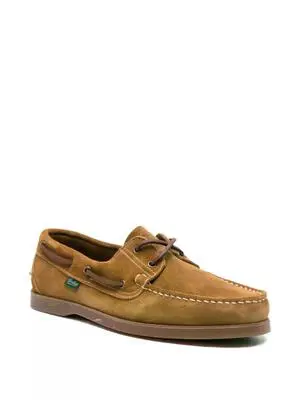 Paraboot Suede Boat Shoes