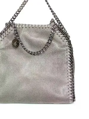 Stella McCartney Chain-charm Shoulder Bag - Grey