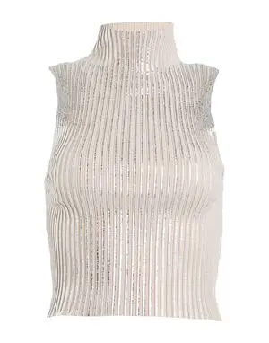 Peserico Cropped Ribbed-knit Top - Pink