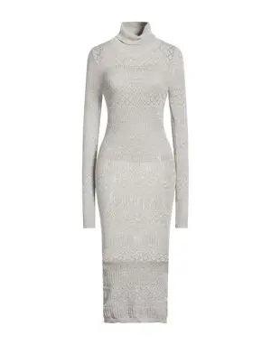 BABYLON Midi Pointelle-knit Bodycon Dress