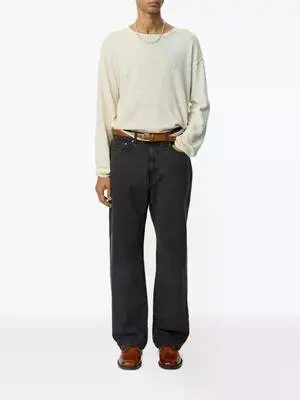 MFPEN Washed Canvas Straight Leg Jeans