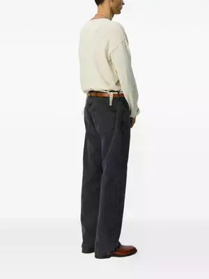 MFPEN Washed Canvas Straight Leg Jeans