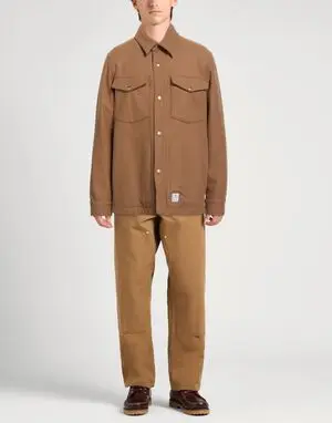 DEPARTMENT 5 Wool-blend Flannel Overshirt - Beige
