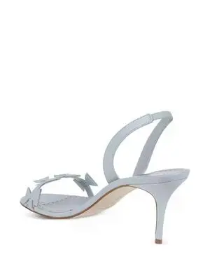 Manolo Blahnik Cigaurasli Slingback Sandals - Blue