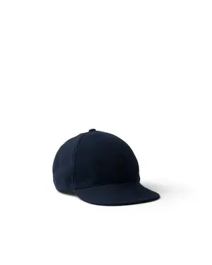 Prada Piqué Baseball Cap - Navy