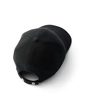 Prada Piqué Baseball Cap - Black