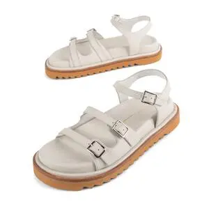 Intentionally Blank Neutrals Ricoya Leather Sandal - Black