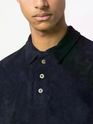 Howlin' Sponge Terry-cloth Polo Shirt - Blue