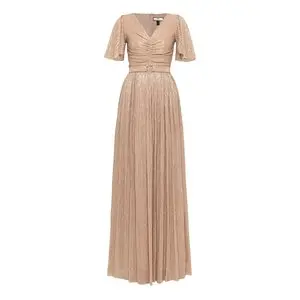 Nissa Metallic Evening Dresses