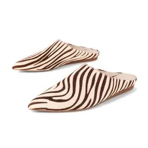 Intentionally Blank Major Cowhide Flat Mule