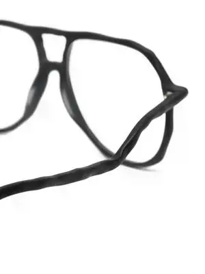 KUBORAUM Maske L10 Wavy-arm Glasses - Black