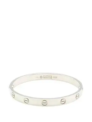 Cartier Love Logo-detail Bracelet - Silver