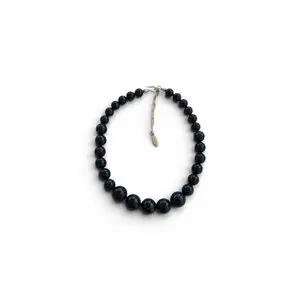 A'MISS Adina Onyx Necklace - Black
