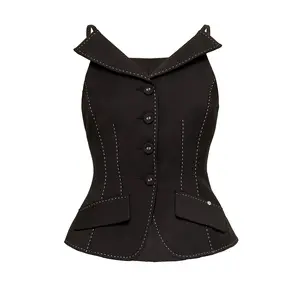 NISSA Single-breasted Tailored Vest