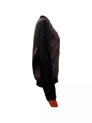 LANVIN Patterned Zipped Bomber Jacket