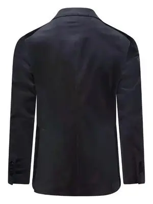 Tagliatore Notched-lapels Blazer - Blue