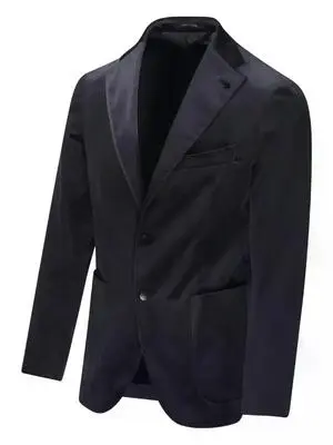 Tagliatore Notched-lapels Blazer - Blue
