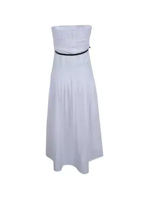 SEMICOUTURE Belted Pleated Dress
