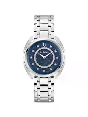 Bulova Duality 34mm Watch - Blue