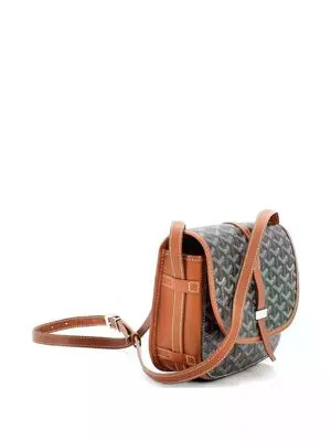 Goyard Belvedere Ii Messenger Bag Coated Canvas Pm - Black