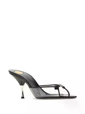 Saint Laurent Jerry Rhinestone-embellished Mules