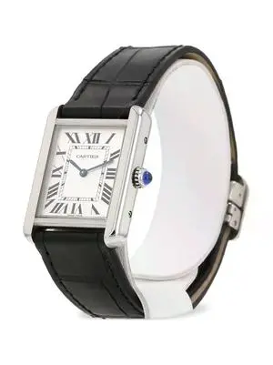 Cartier 2010s Tank Solo 31mm Watch - Silver